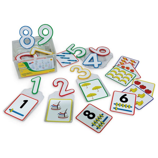Write and Wipe Magnetic Numbers with Pouch - Nasco Education