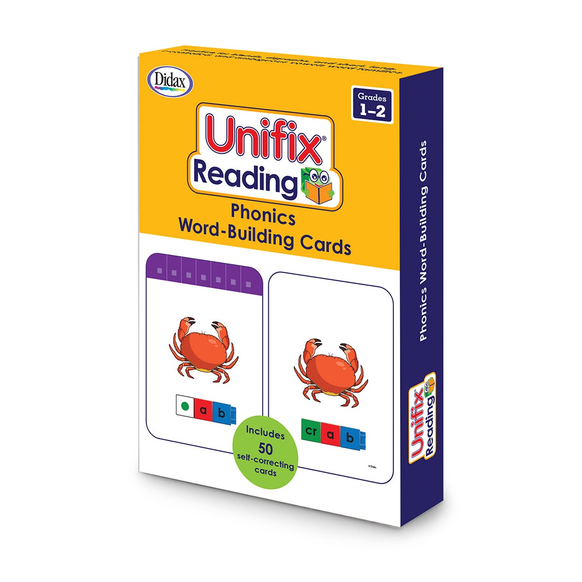 Unifix® Reading - Phonics Word-Building Cards - Nasco Education