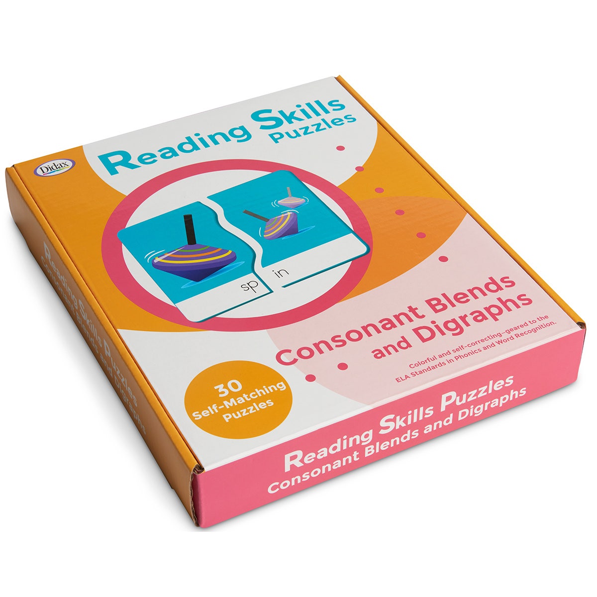 Reading Skills Puzzles - Consonant Blends and Digraphs Puzzle Set