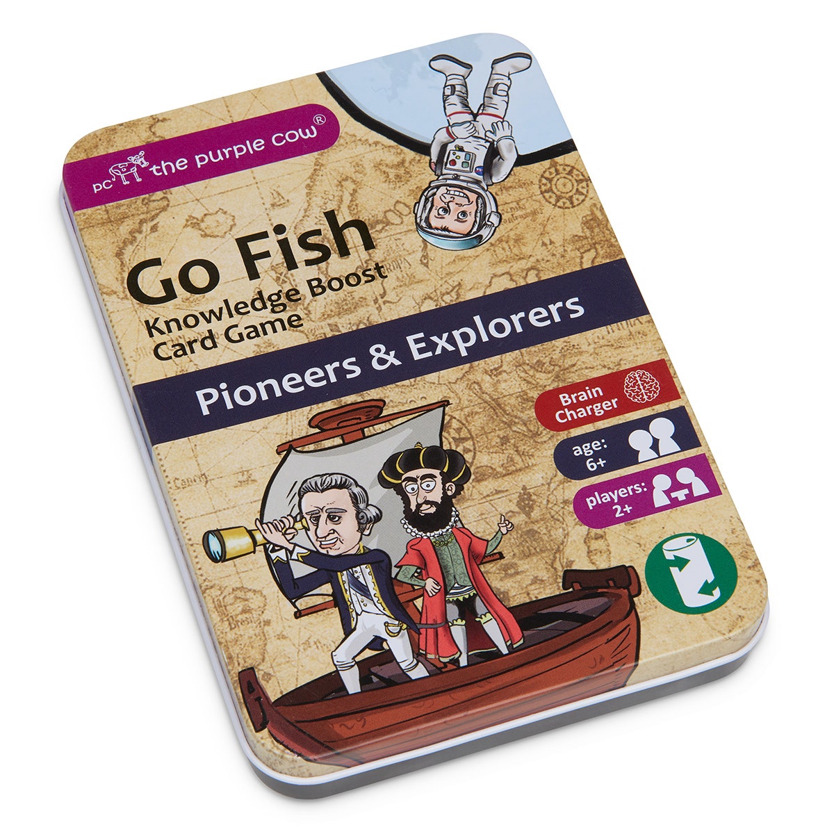 Go Fish Pioneers and Explorers Educational Card Game
