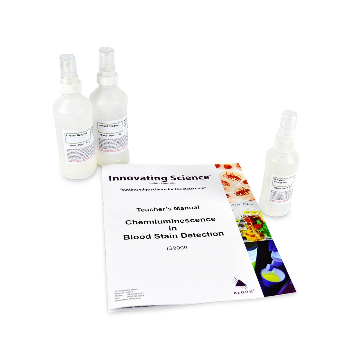 Forensic Blood Detection Kit with Luminol | Nasco Education