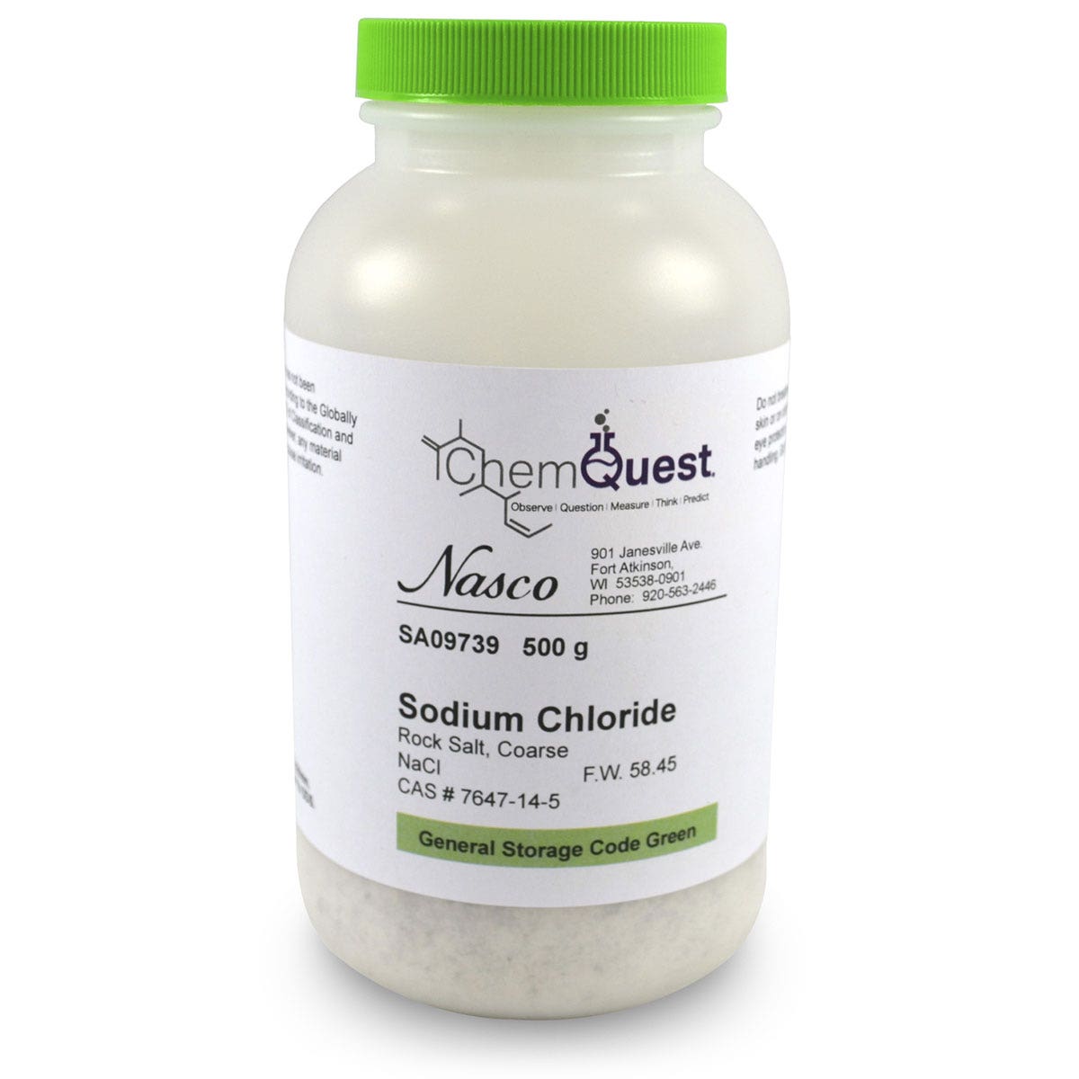 Sodium Chloride (Rock Salt) - 500 g