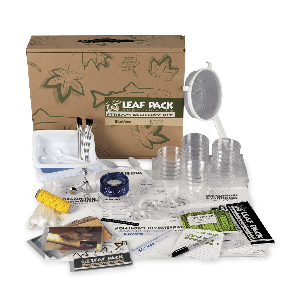 LaMotte Leaf Pack Experiments Stream Ecology Kit - Nasco Education