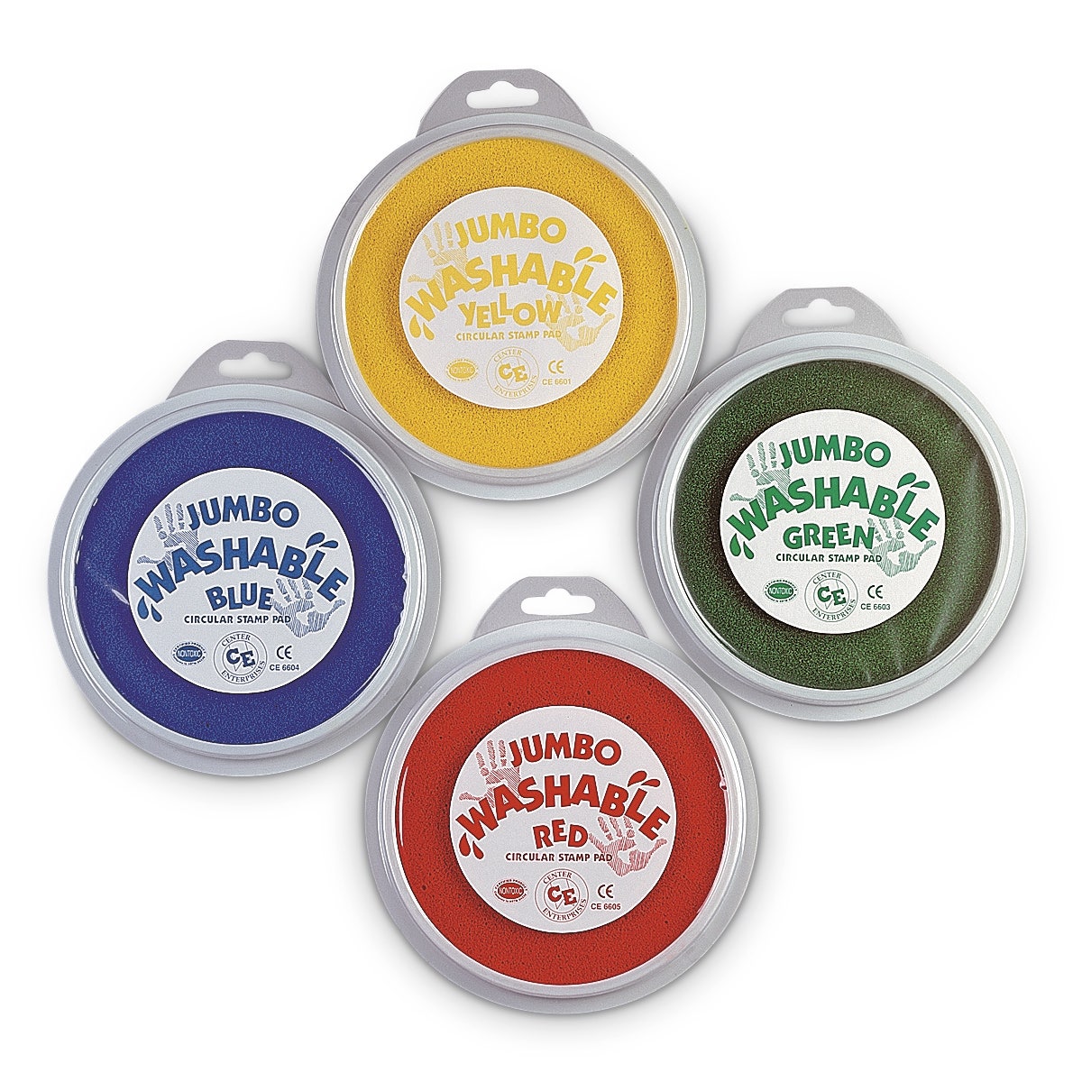 Jumbo Washable Ink Stamp Pads - Nasco Education