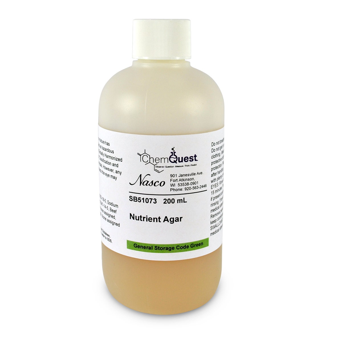 Prepared Nutrient Agar Only - Nasco Education