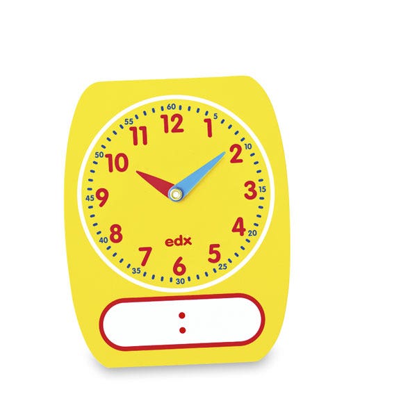 Write-on/Wipe-off Clock Dials - Nasco Education