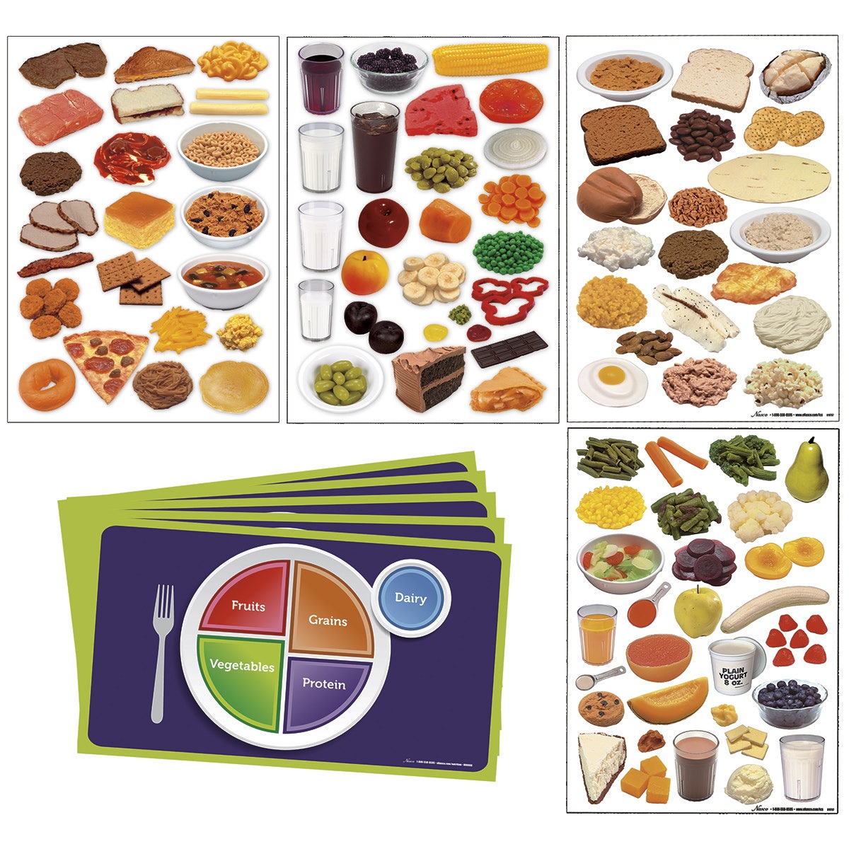 MyPlate Complete Cling Kit - Nasco Education