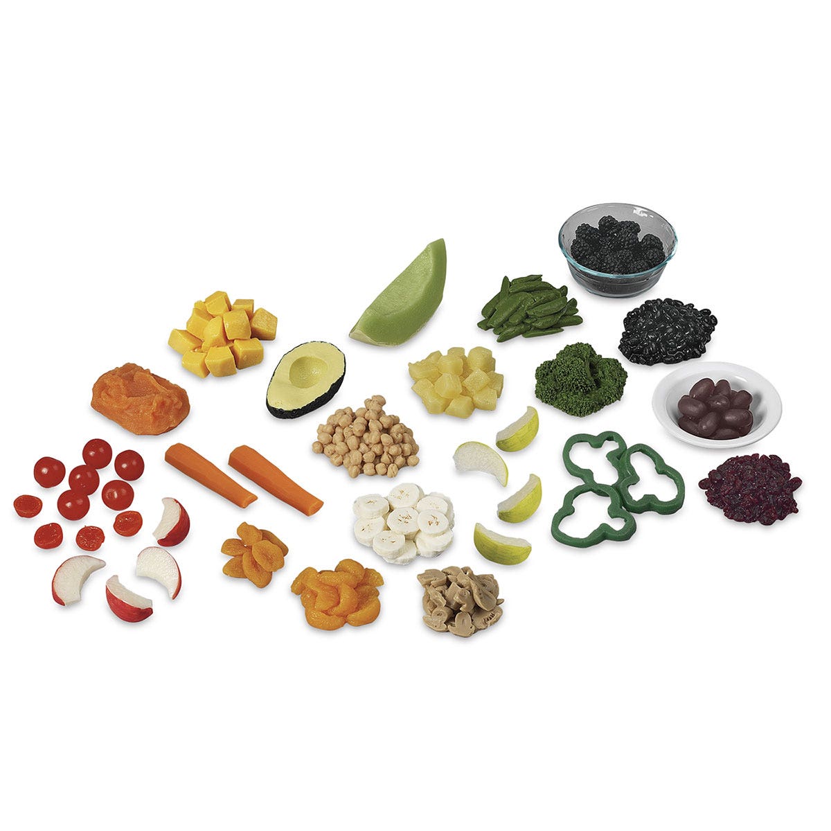 More Fruits and Vegetables Food Replica Kit