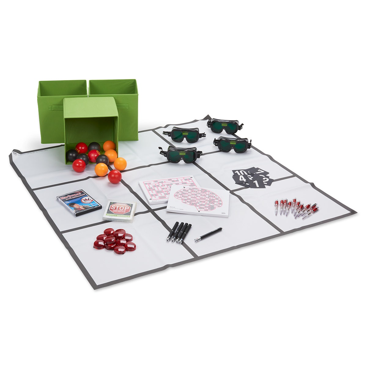 Fatal Vision Marijuana Sim. Program Kit - 4 Pairs of Goggles