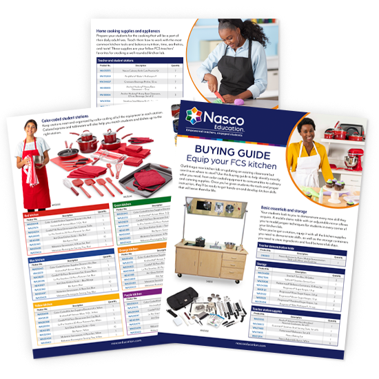 Color-Coded Kitchens | All-in-One Kits for FCS Classrooms