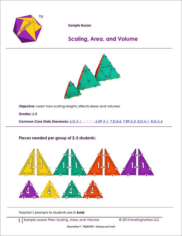 Math Lesson Plans and Activities