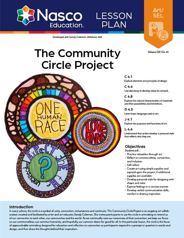 Art Supplies & Crafts lesson plans